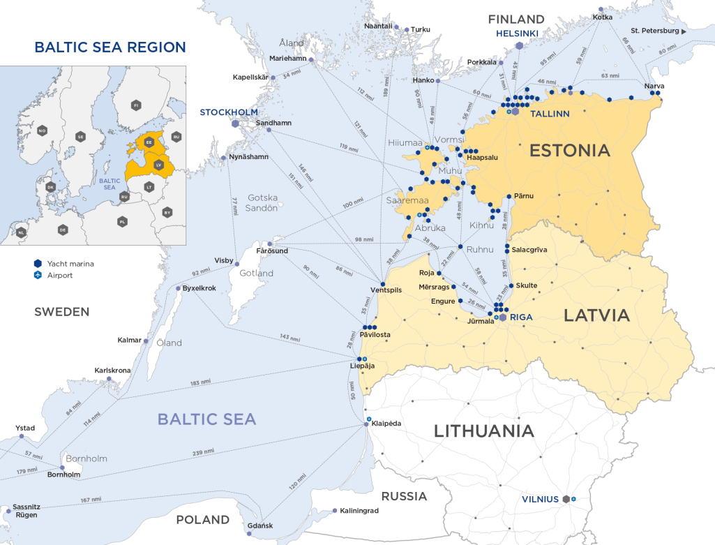 Yacht sailing in Latvia | latvia.travel