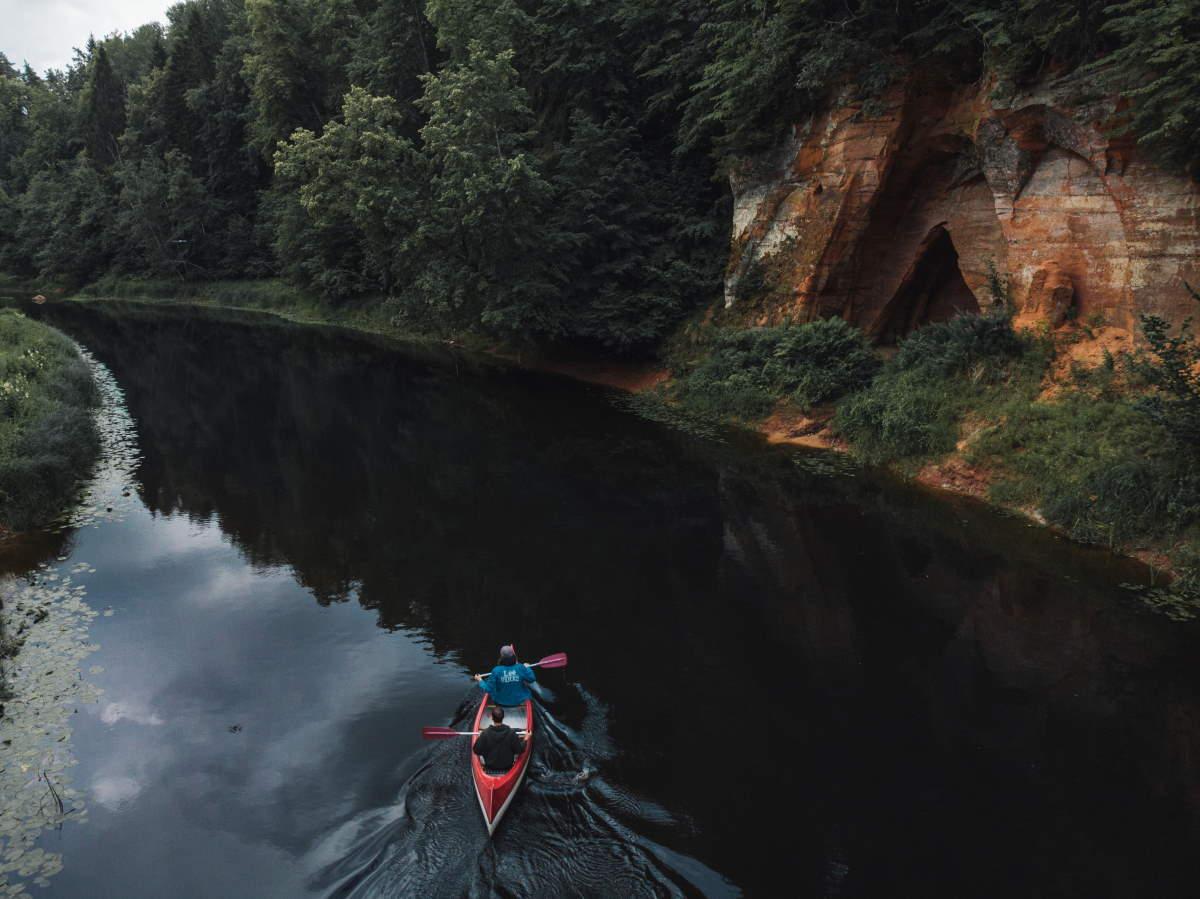 The most popular rivers for boating | latvia.travel