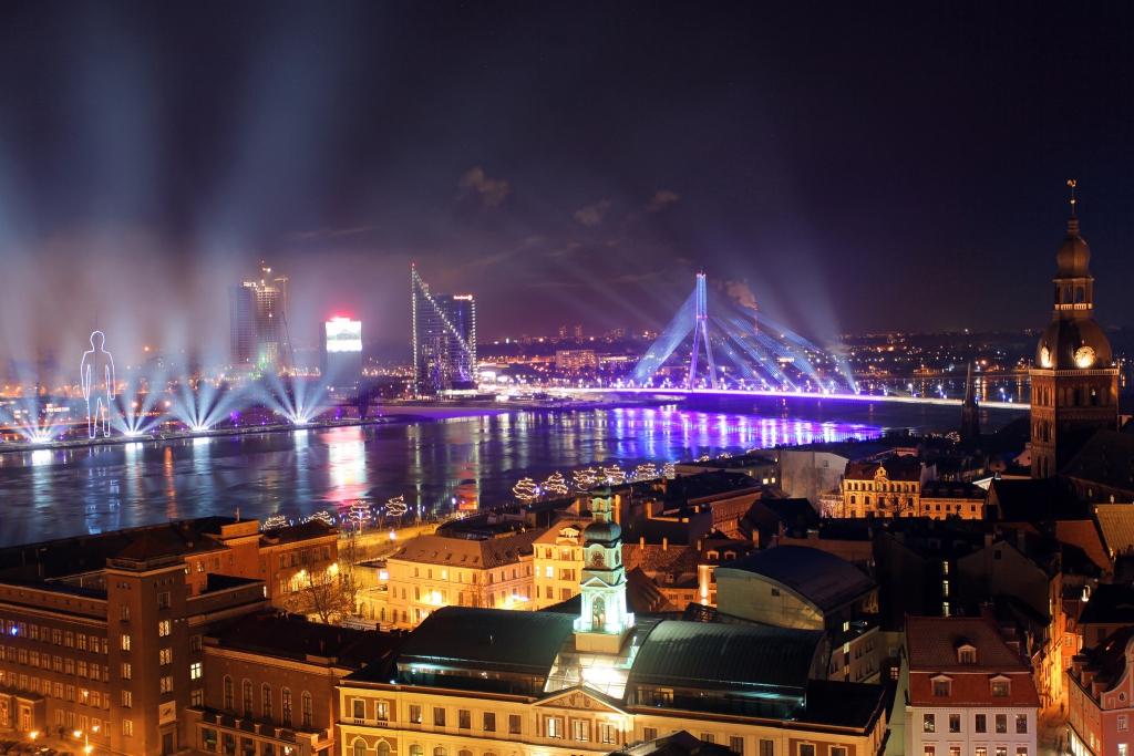 Gaismas festivāls "Staro Rīga" | latvia.travel
