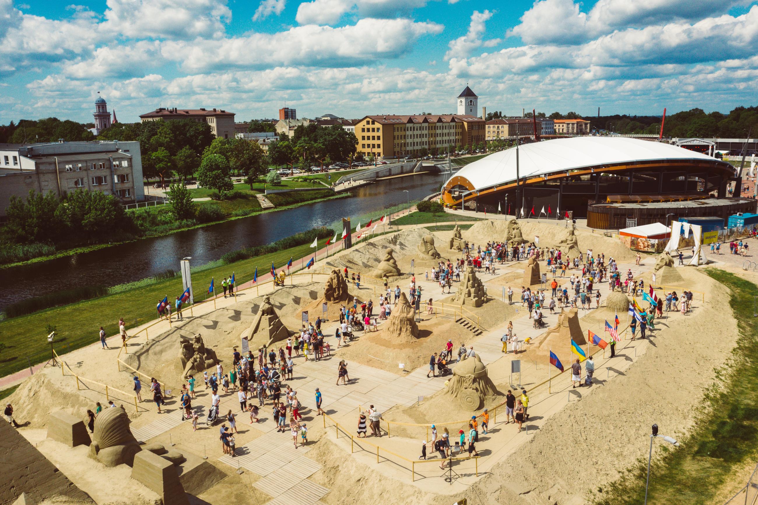 International Sand Sculpture festival | latvia.travel