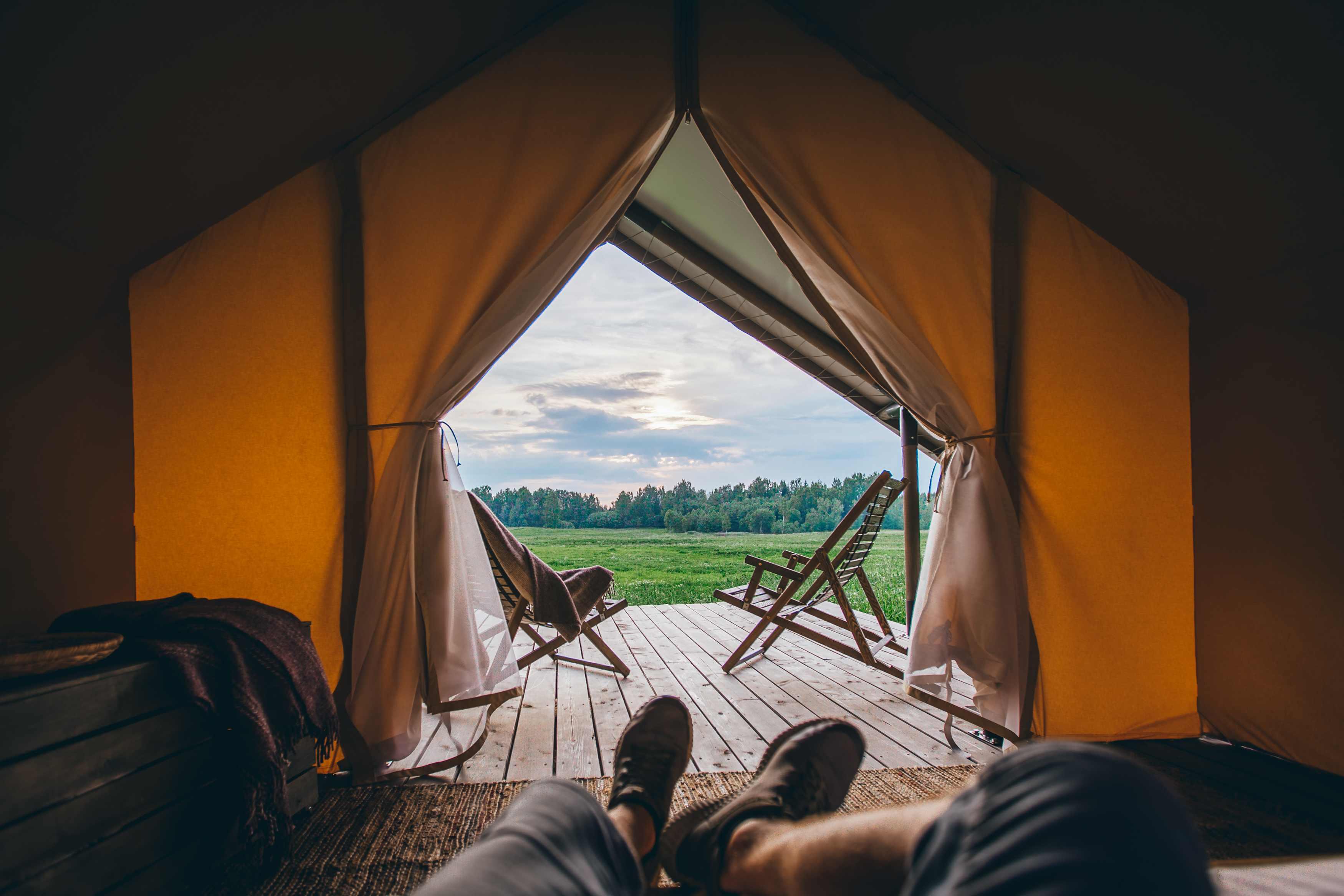 Muuski glempings Veclaicenē | latvia.travel